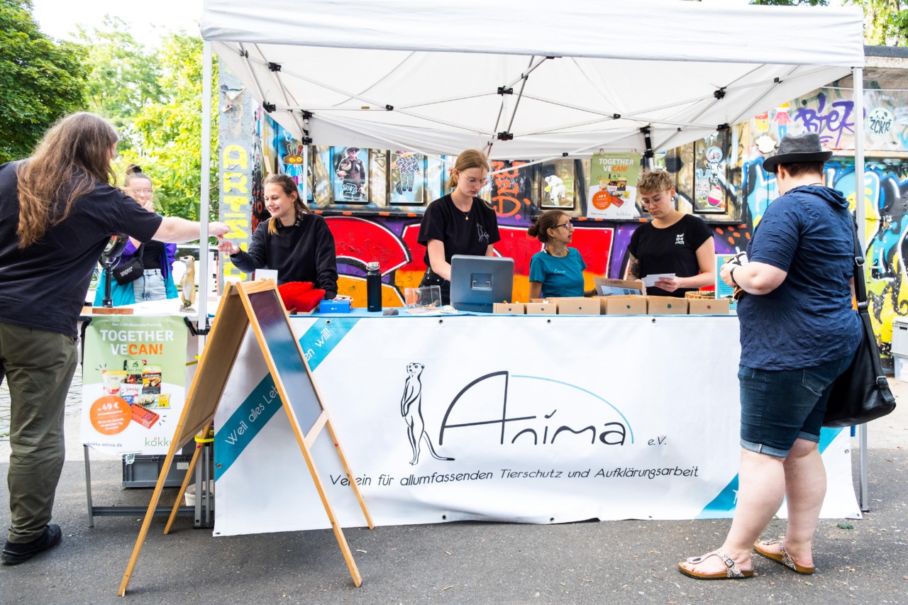Dritter Veganer Sommermarkt Dresden - Anima e. V.